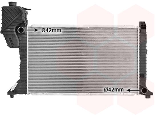 Van Wezel - RADIATOR VOOR MERCEDES BENZ SPRINTER 1995-2000 9015002400 | bol