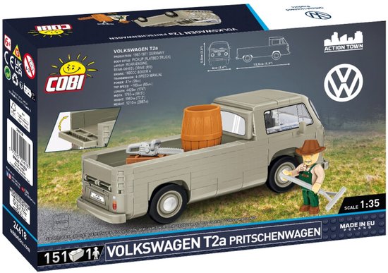 COBI VW T2A Pickup Bus | bol