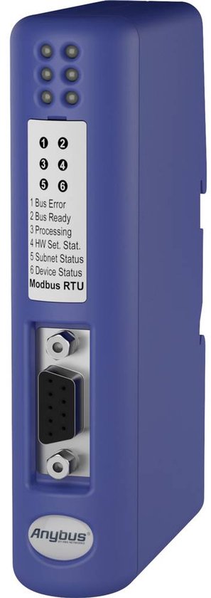 Anybus AB7010 Modbus-RTU Serial converter RS-232, RS-422, RS-485, Sub ...
