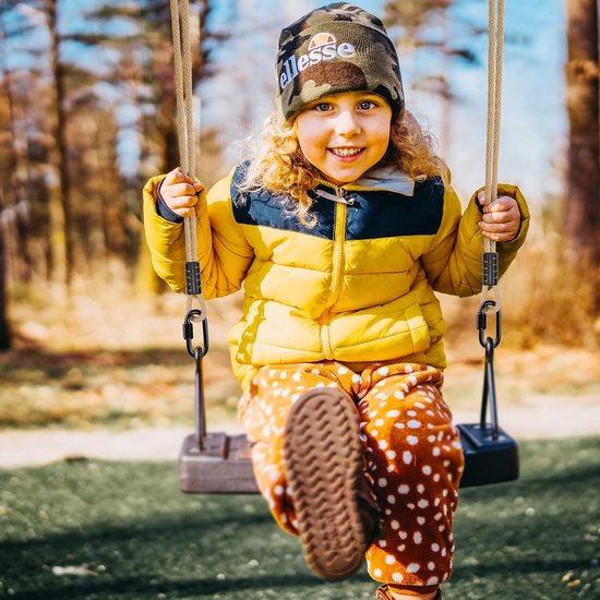 Boomschommel touw – Schommelhangmat set – 1 stuk – ruw wit | bol