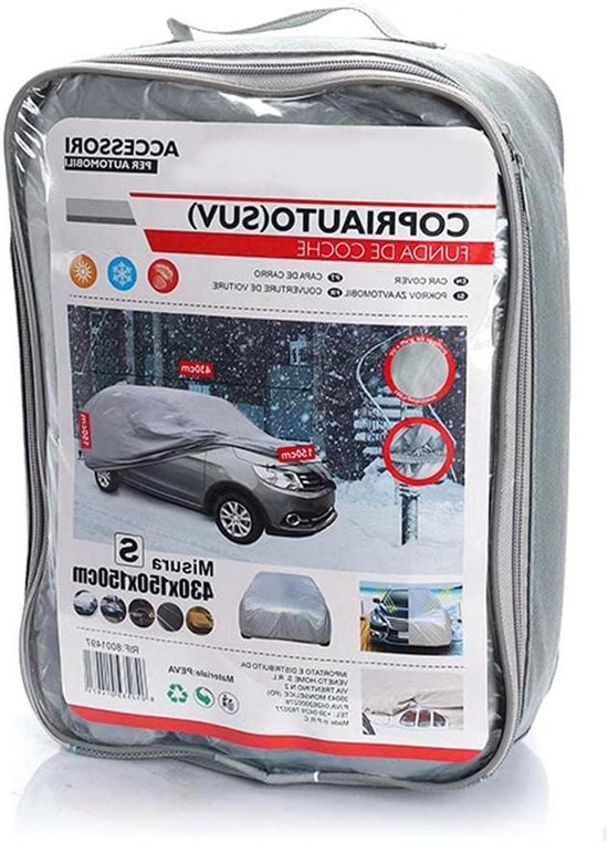 Winterafdekking voor buiten | Waterdichte en krasbestendige autohoes (sedan XL - 540 x... | bol