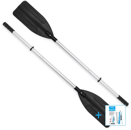 Intex - Roeispaan - Boat Oars - 3-Delige Set - Zwart - 1.37 meter lang ...