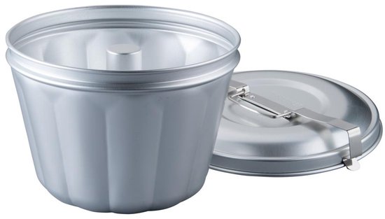 Dr. Oetker Stoompan voor Pudding & Desserts - Aluminium - Ø21 x 165cm | bol