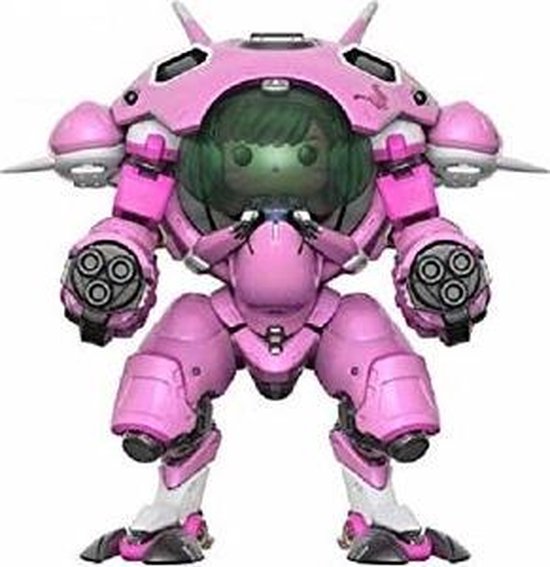 Funko Pop! Overwatch D. VA With Mekka - #177 Verzamelfiguur | bol