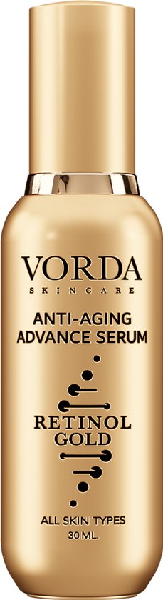 VORDA Anti-aging Advance Serum Retinol Gold 30 ml | bol