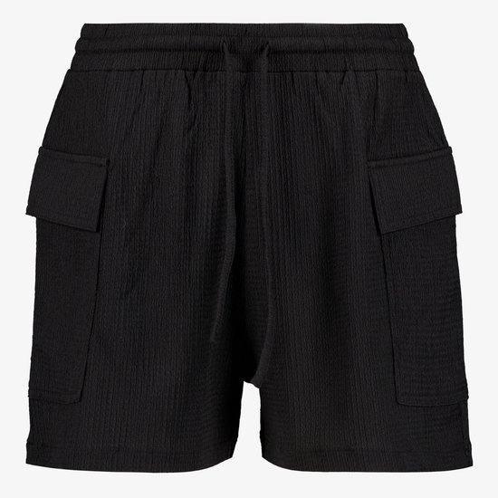 TwoDay dames cargo short zwart - Maat S | bol