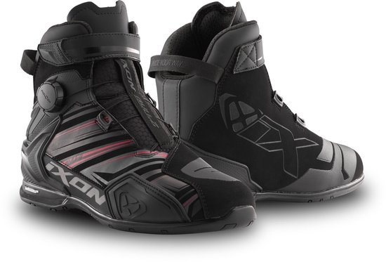 Ixon Bull 2 WP Ultra Zwart Antraciet Motorschoenen - Maat 44 - Laars | bol