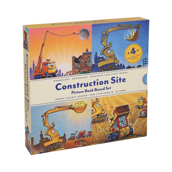 Goodnight, Goodnight, Construc- Construction Site Picture Book Boxed ...