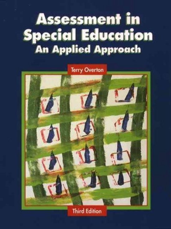 Assessment in Special Education, Terry Overton | 9780130826541 | Boeken ...