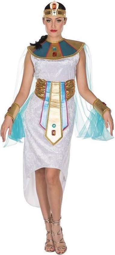Rubie's Verkleedpak Cleopatra Dames Polyester Wit Maat 42 | bol.com