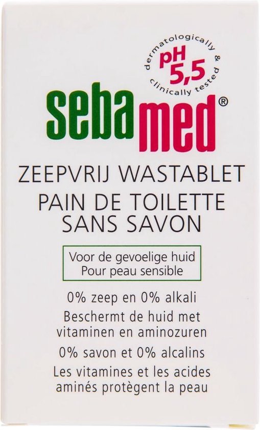 Sebamed Zeepvrije Wastablet - Zeeptablet - 150 gram | bol.com