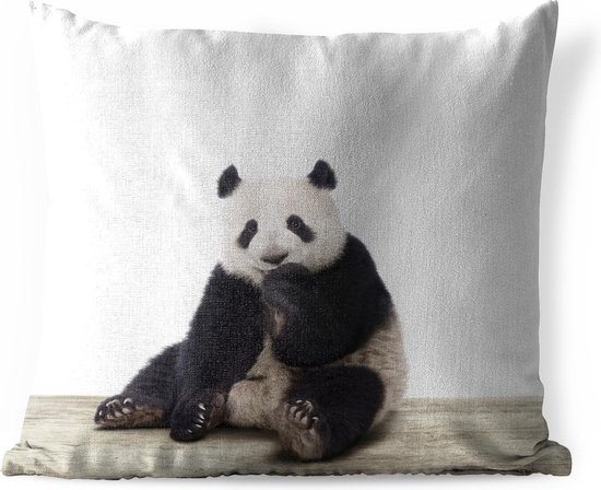 Sierkussen Animalprintshop voor buiten - Panda dierenprint - 60x60 cm ...