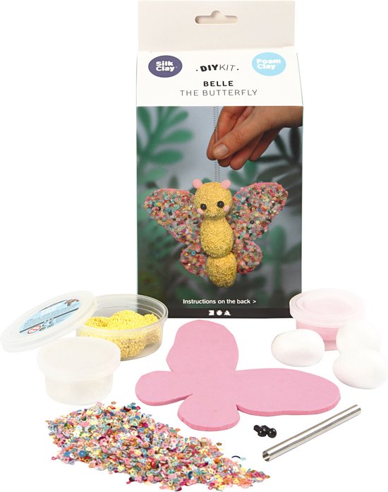 Creativ Company vlinder boetseerklei set | bol