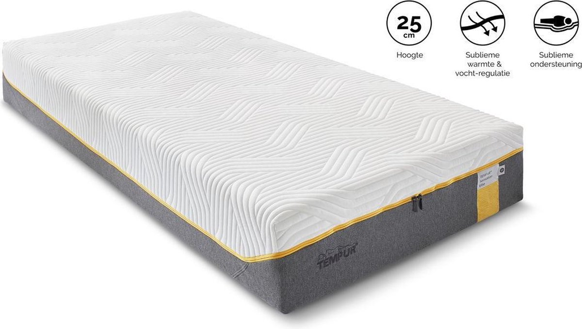TEMPUR® matras Sensation Elite 25 - 180 x 200 cm | bol.com