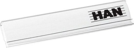 HAN naamclip - transparant - HA-1021 | bol