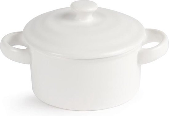 Olympia ronde mini pannetjes wit | 4 Stuks | bol.com