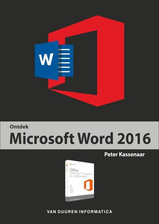 Ontdek! - Microsoft Word 2016, Peter Kassenaar | 9789059408807 | Boeken ...