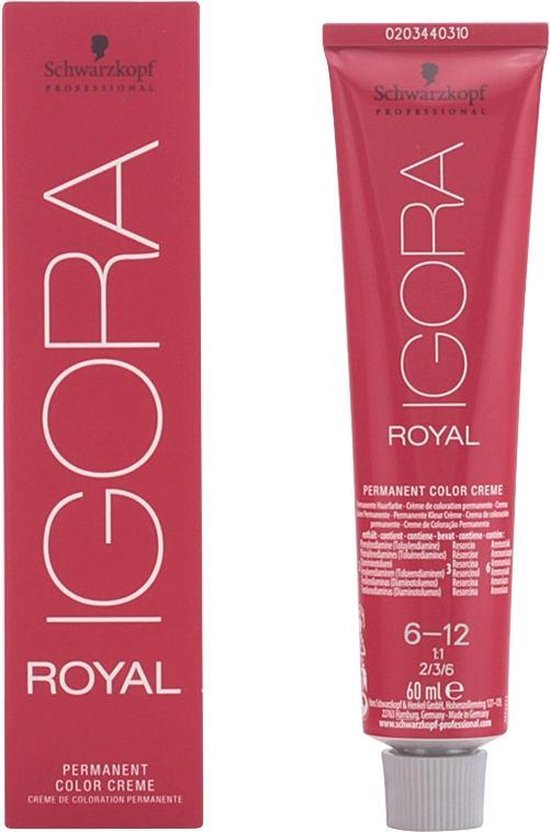 bol.com | Schwarzkopf - IGORA ROYAL 6-12 60 ml