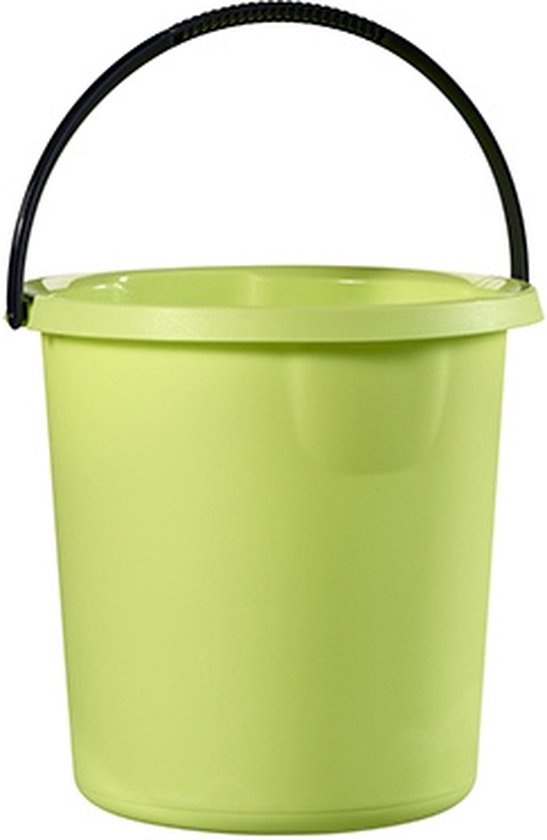 Curver Essentials Emmer - Groen - 10L - 29,5x29,5x27,5 cm | bol.com