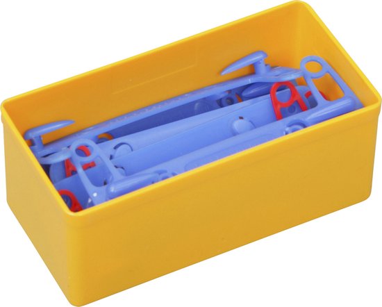 Allit sorteerbakjes voor lade of assortimentsdoos - Geel ...
