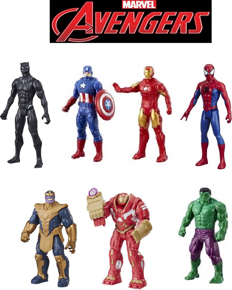 Spannende Marvel Superhelden Figuren Bild