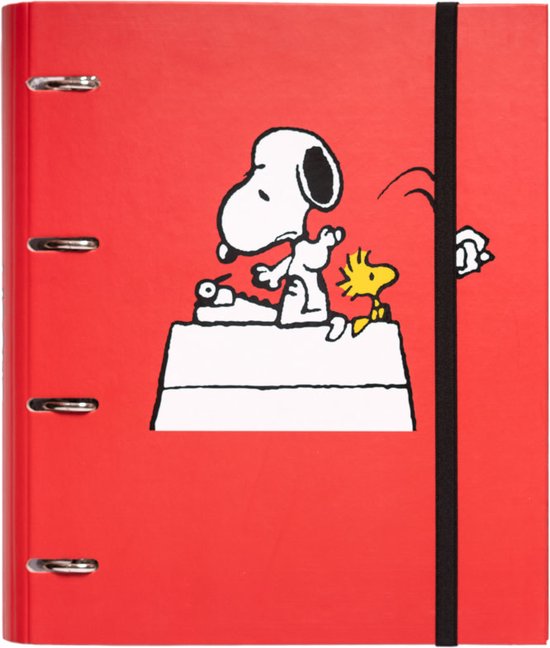 Snoopy: Premium 4 Ring Binder Folder | bol.com