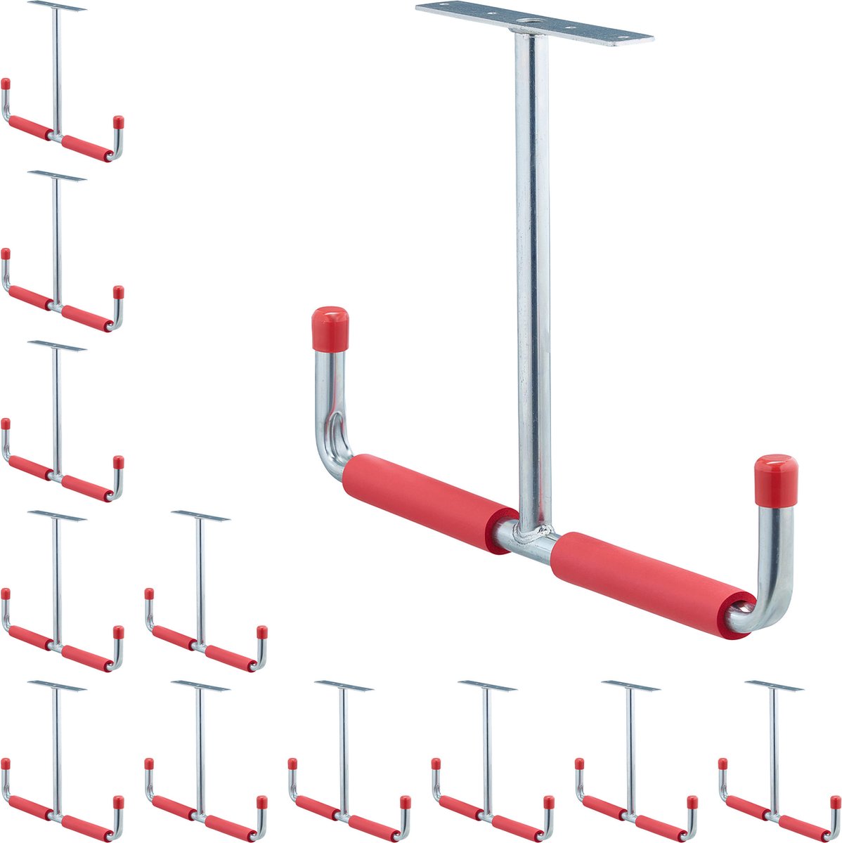 Relaxdays 12x plafond opbergsysteem garage - ophangsysteem ...
