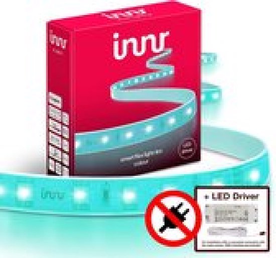 Innr Flex Light Color, Smart LED Strip, PAS DE PRISE, Compatible avec ...