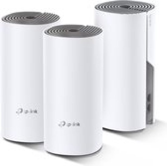 TP-Link Deco E4 - Multiroom Wifi - Mesh Wifi - 3-Pack - Wit - 2019 | bol