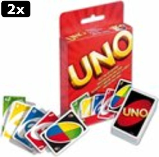 2x UNO - Mattel Games - Kaartspel | Games | bol.com