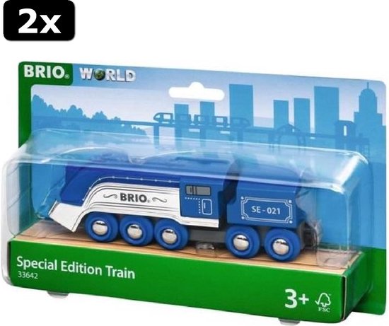 2x BRIO Special Edition Trein 2021 - 33642 | bol.com