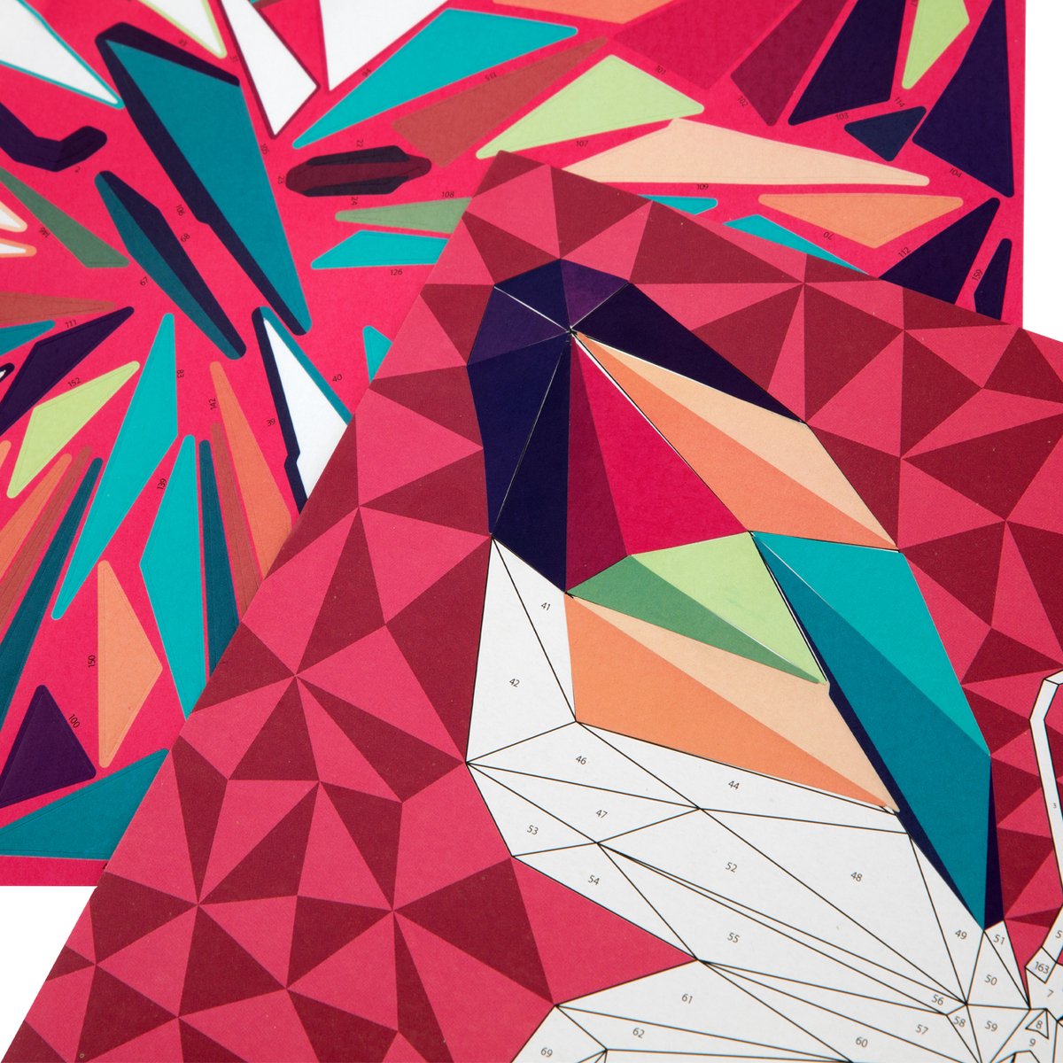 Grafix 2-pack Stickeren op Nummer voor Kinderen | 8 Kleurplaten | paint ...