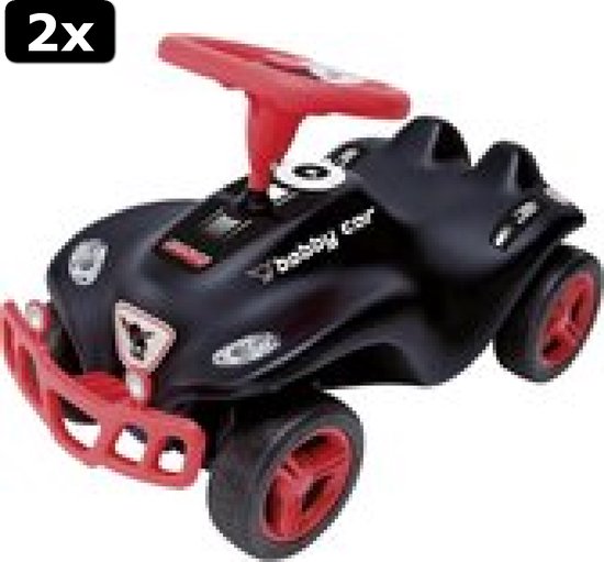 2x Loopauto Big Fulda-New-Bobby-Car Zwart | bol