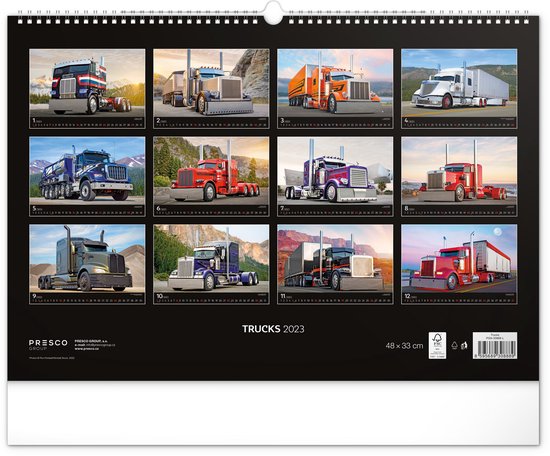 Trucks Kalender 2023 | bol.com