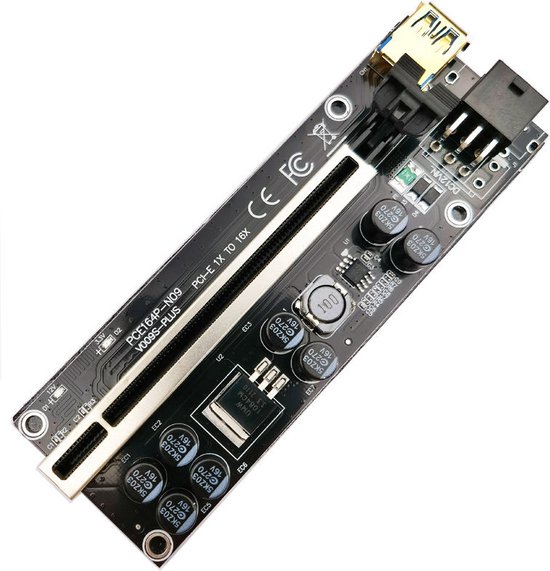 Nieuwe Zwarte Ultrastabiel Ver009S Plus Usb 3.0 Pci-E PCIe Riser Ver ...