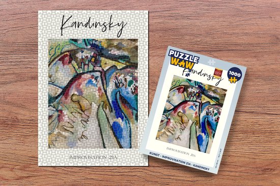 Puzzel Kunst - Improvisation 21A - Kandinsky - Legpuzzel - Puzzel 1000 ...