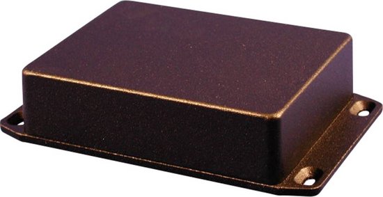 Hammond Electronics 1590BX2FLBK Universele behuizing 254 x 70 x 34.5 ...