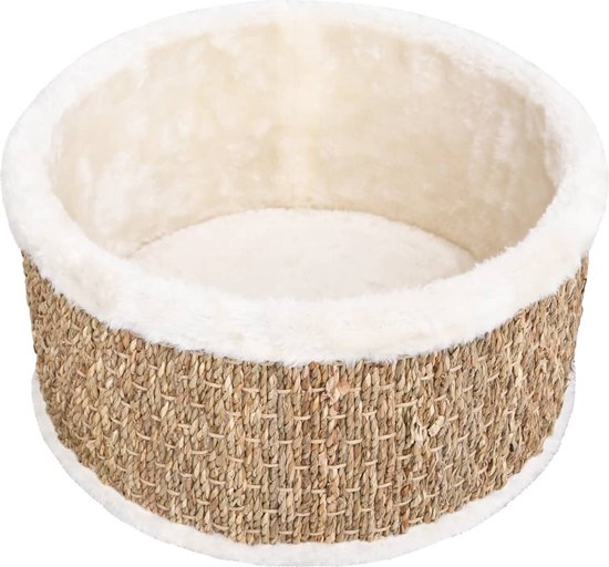 Decoways - Kattenmand rond 36 cm zeegras | bol.com