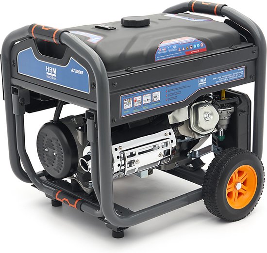 3800 Watt Krachtstroom Generator, Aggregaat Met 389 cc Benzinemotor, 2 ...