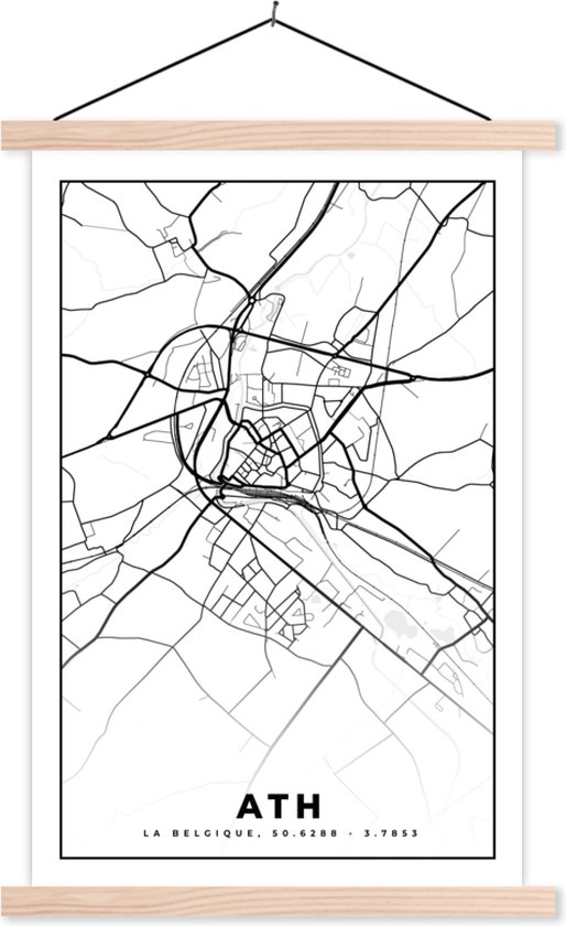 Porte-affiche avec affiche - Affiche scolaire - België - Ath - Plan de ...