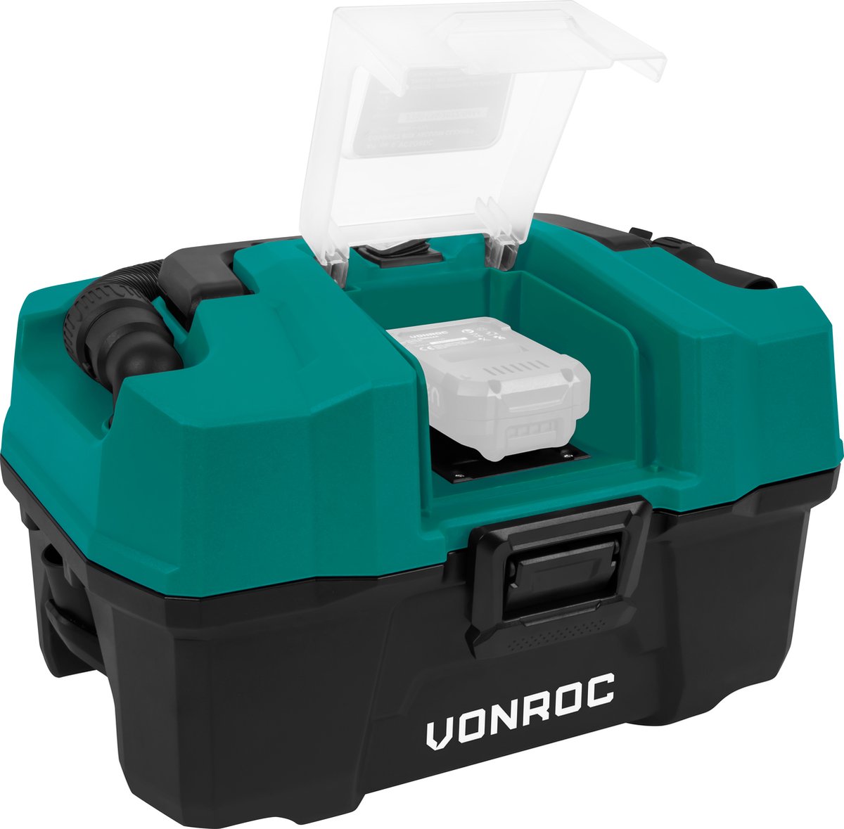 VONROC Compacte alleszuiger - 20V - Incl. Diverse accessoires – excl ...