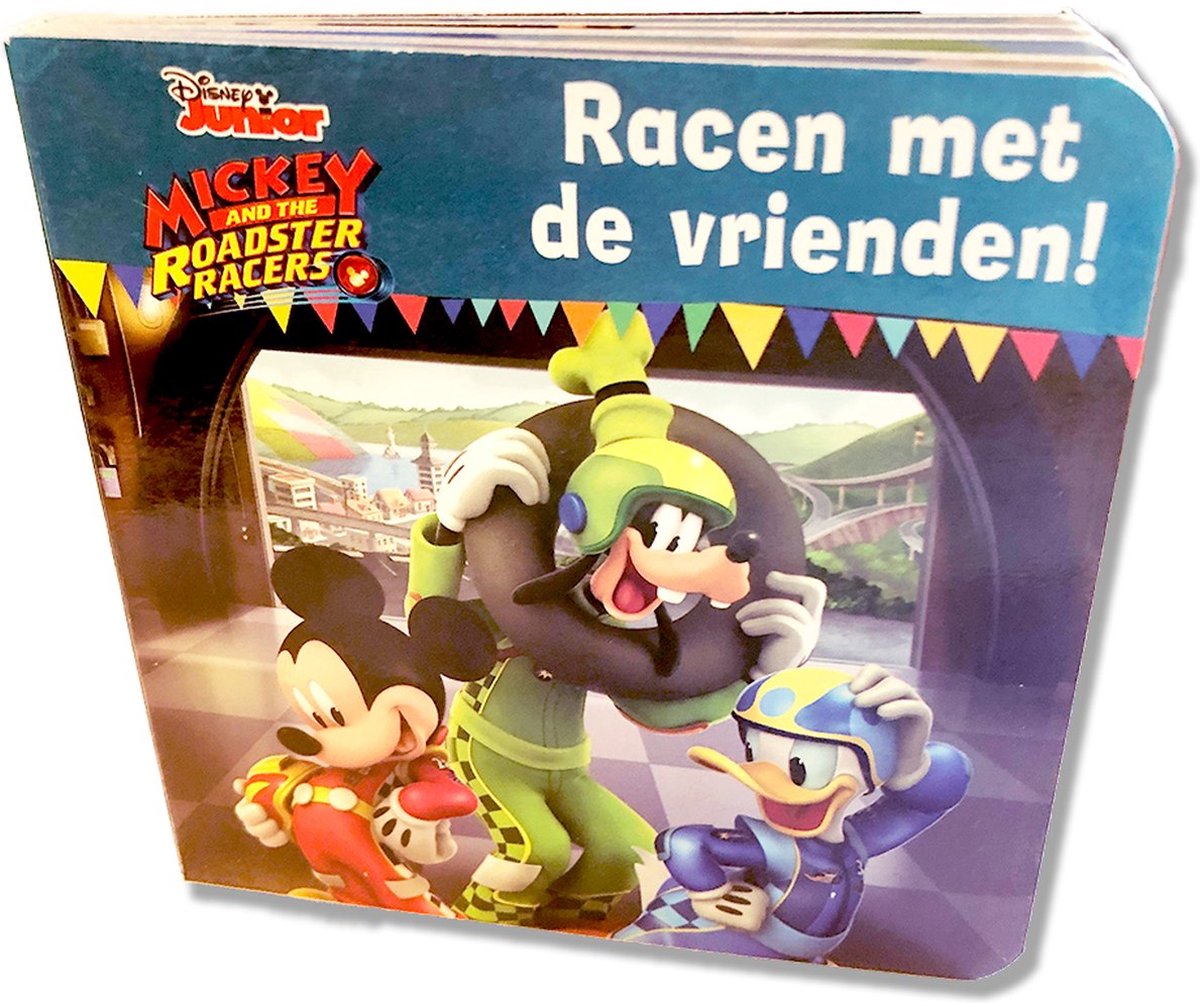 Disney : Mickey and the Roadster Racers racen met vrienden (kartonnen ...