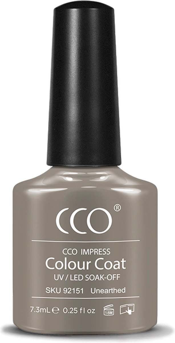 CCO Shellac - Gel Nagellak - kleur Unearthed 92151 - BruinGrijsNude ...