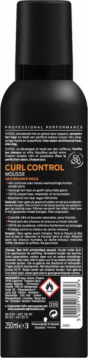 Syoss Curl-Mousse Curl Control | bol