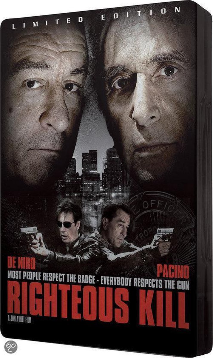 Righteous Kill (Metal Case) (Limited Edition) (Dvd), Carla Gugino | Dvd ...