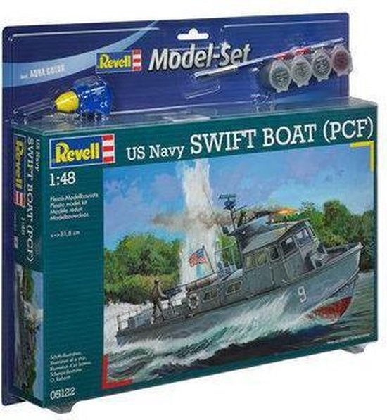 Revell Boot US Navy Swiftboat - Bouwpakket - 1:48 | bol.com