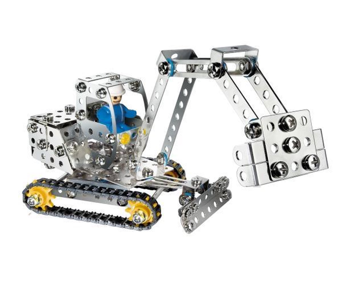 Eitech Bouwdoos - Metaal Graafmachine/Takelwagen | bol.com