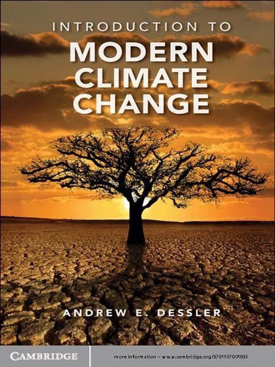 Introduction to Modern Climate Change (ebook), Professor Andrew Dessler ...