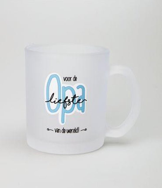Vaderdag - Frosted - Mok - Voor de liefste Opa van de wereld - In cadeauverpakking met... | bol.com