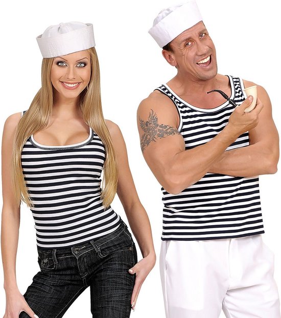 "Matrozen t-shirt voor volwassenen - Verkleedkleding - M/L" | bol.com
